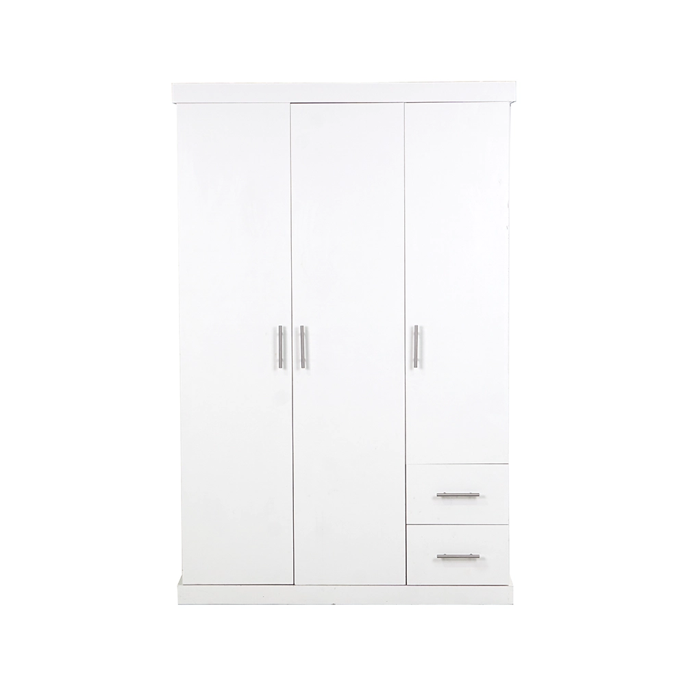 Duke Wardrobe 3Doors with 2 Drawers Ericssons Mattress Pine